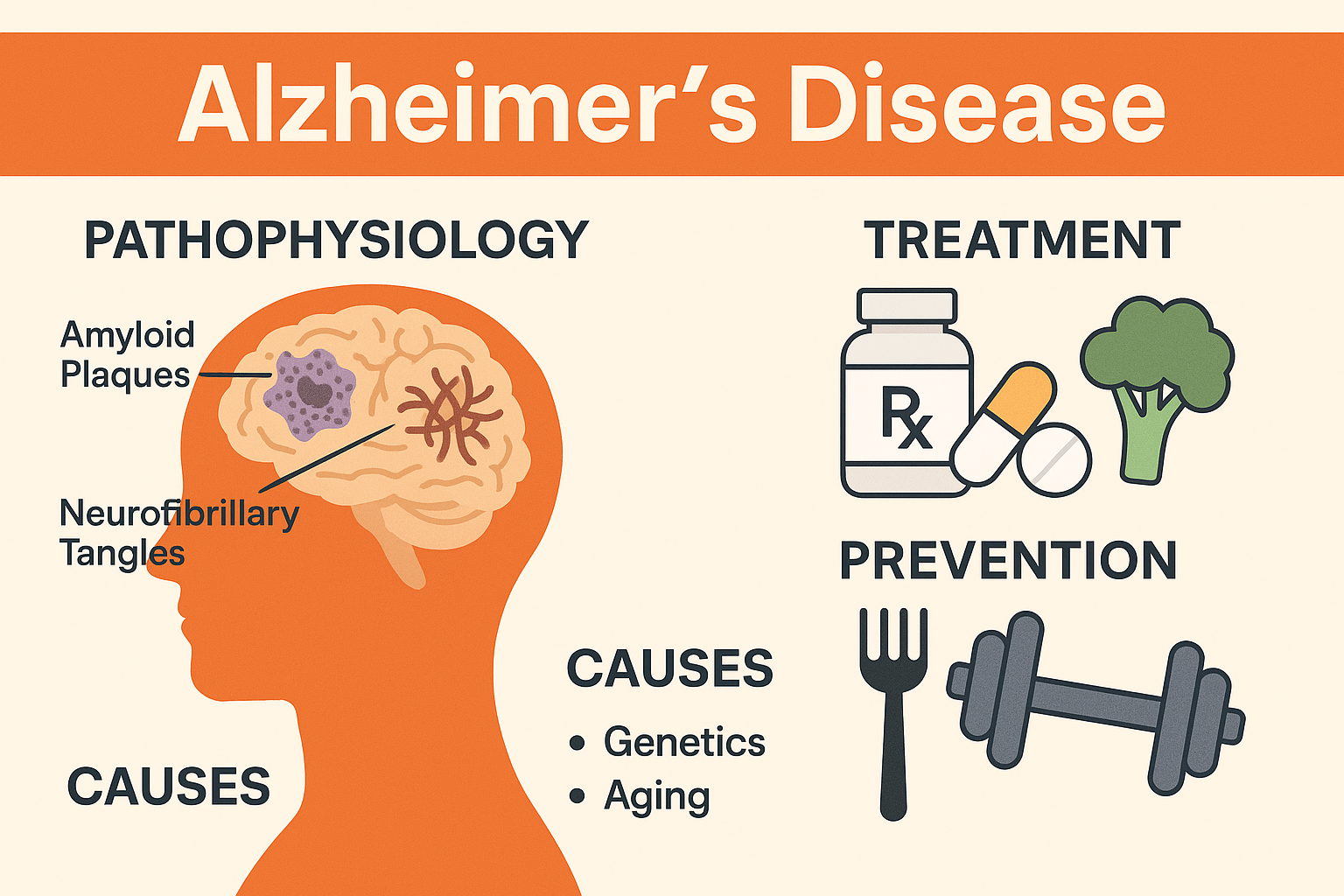 Alzheimer's Disease: Understanding Its Pathophysiology, Causes, Risk ...